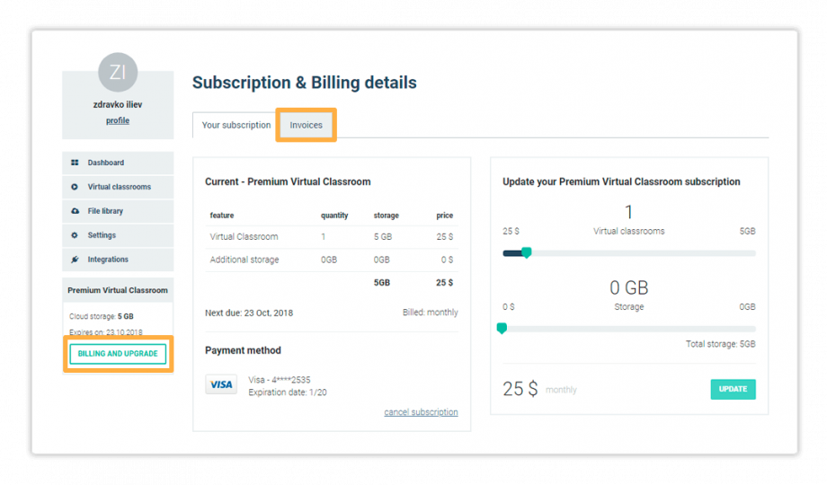 Premium Virtual Classroom Subscription | VEDAMO