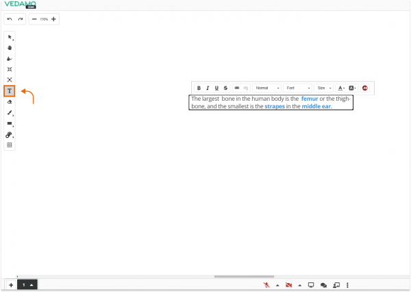 Virtual Classroom Online Whiteboard Tools | VEDAMO