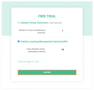 Free LMS Registration - Start for completely free | VEDAMO