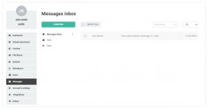 LMS Messaging System | VEDAMO