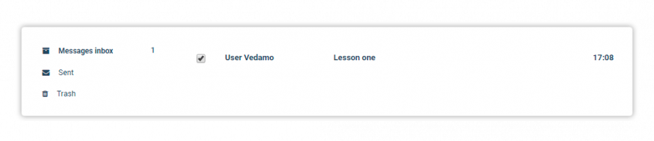 LMS Messaging System | VEDAMO