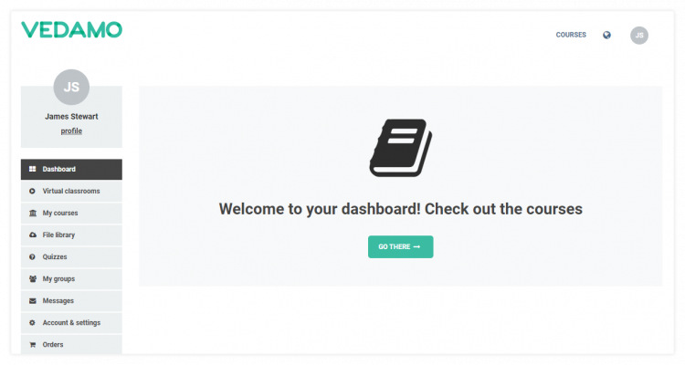 LMS Registration for users | VEDAMO