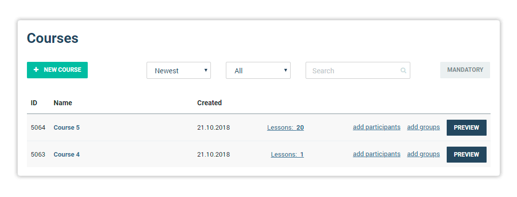 LMS course creation in a few simple steps | VEDAMO LMS course creation in a few simple steps | VEDAMO