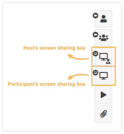 Individual video and Screen Share in the Virtual Classroom | VEDAMO