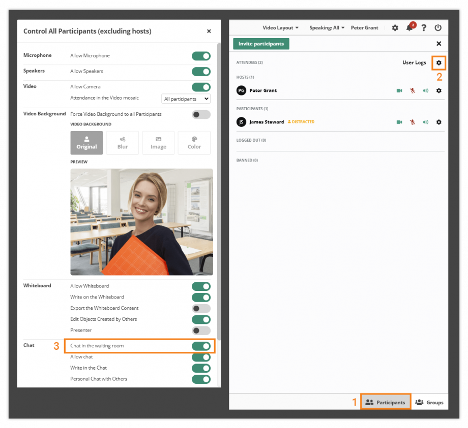 Virtual Classroom Waiting Room | VEDAMO