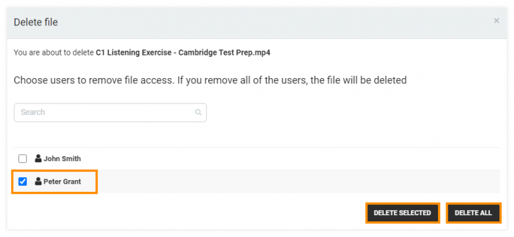 LMS File Share | VEDAMO