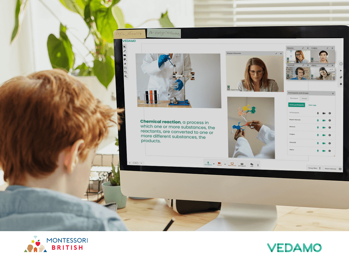 Montessori British's Journey with VEDAMO Virtual Classroom | VEDAMO